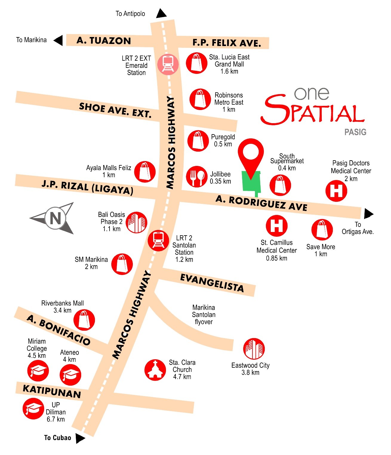 One Spatial - Condo for Sale in Pasig | Futura by Filinvest