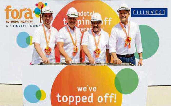 Filinvest Tops off at the Fora Rotunda Tagaytay | Aspire by Filinvest News